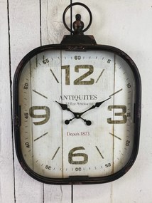 Velké kovové vintage hodiny