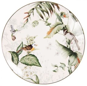 Dezertní talíř Tropical birds – 20x2 cm