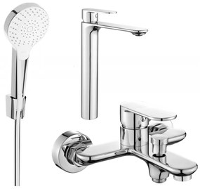 Mexen Milo R05 koupelnová sada, chrom - 71313R05-00