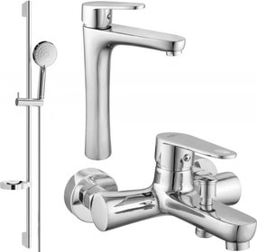 Mexen Kama DS75 vanový set, chrom - 72513DS75-00