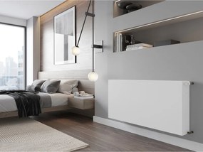 Mexen CF33, plochý panelový radiátor 300 x 700 mm, boční připojení, 868 W, bílá, W433F-030-070-00