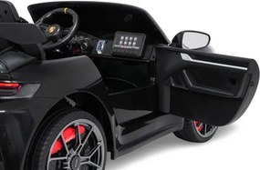 Elektrické autíčko Porsche 911 GT3 závodní černé