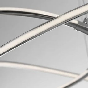 LED lustr Martino 60 Chrome