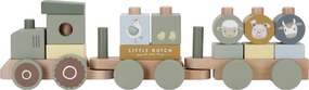 Little Dutch Dřevěný vláček traktor Farma