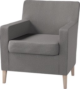 Potah na křeslo IKEA Karlstad barva šedá látka pletený vzor