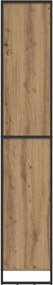 Vysoké skříně Umělecký dub 79 x 36 x 200 cm Kompozitní dřevo 3403045