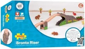 Bigjigs Rail Dinosauří most / od 3 let