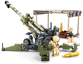 Sluban Model Bricks M38-B0890 Kanón M777 Howitzer