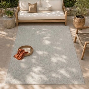 Bílý/béžový venkovní koberec 150x80 cm - NORTHRUGS