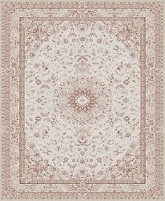 BE Koberec Jasmin 9871 CREAM - krémový obdélníkový Rozměr: 80x150 cm