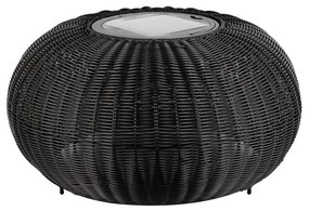 LA 1008388 ADEGAN venkovní stojací lampa, plochá, solární, 2200 K, IP65, černá - BIG WHITE (SLV)