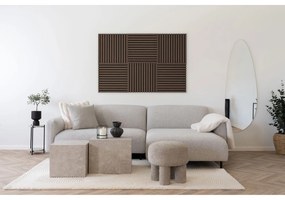 House Nordic Akustický panel VENEER 52x52 cm tmavý 5550016