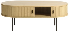 Designový konferenční stolek Vasiliy 120 cm přírodní dub
