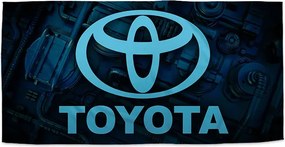 Sablio Ručník Logo Toyota Motor - 70x140 cm