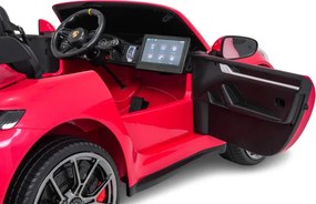 Elektrické autíčko Porsche 911 GT3 STRONG MP4 červené