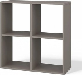 FALCO Regál Manja 2x2 šedá jíl