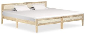 288429 vidaXL Rám postele masivní mangovníkové dřevo 200 cm