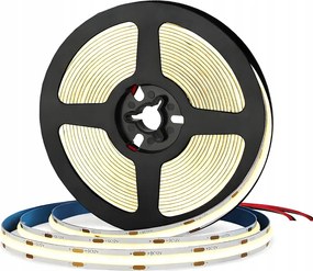 Sada COB LED pásku 12V 5m 60W - zdroj + stmívač + ovladač