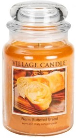 Village Candle Vonná svíčka Teplé máslové houstičky - Warm Buttered Bread, 602 g