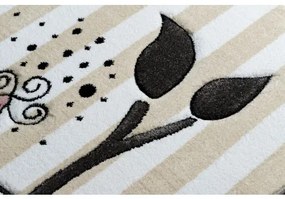 koberec PETIT PTÁCI, krémový velikost 200x290 cm | krásné koberce cz