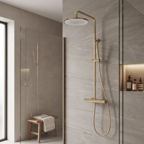 Rea, Kulatá dešťová sprcha REA JS-021 Gold, REA-P0390
