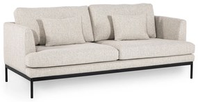 Atelier del Sofa 3-místná pohovka Pearl - Cream, Krémová