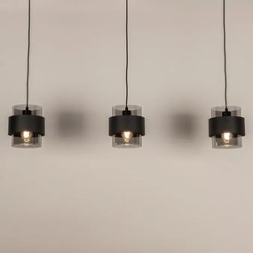 Závěsné svítidlo Retro 70er Line 110 Black