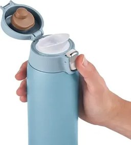 Emsa Travel Mug Light světle modrá / Termohrnek / 400 ml / nerezová oc