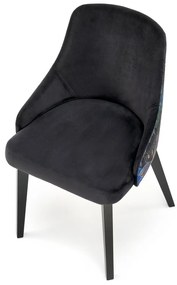 Židle ENDO 57 cm černá/vícebarevná