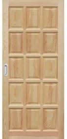 Archo - Posuvné dveře do pouzdra dřevěné dýhované z borovice Prestige 105577