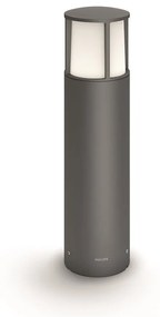LED Venkovní sloupkové svítidlo Philips Stock 16466/93/16 antracitové malé, 2700K