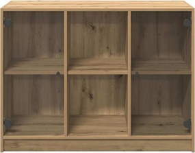 Příborník dub artisan 102 x 37 x 75,5 cm kompozitní dřevo 3318725