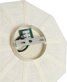 Krémové stropní svítidlo s textilním stínidlem ø 30 cm Zosia – Light &amp; Living