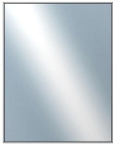 DANTIK - Zarámované zrcadlo - rozměr s rámem cca 70x90 cm z lišty Hliník šedá | P02-006 (7002006)
