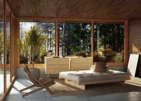 Karup Design  Postel KANSO - 140 x 200 / Bez zásuvek