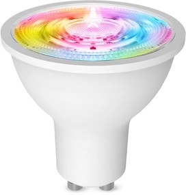 Led žárovka moes smart zigbee bulb, gu-10, rgb, 5w