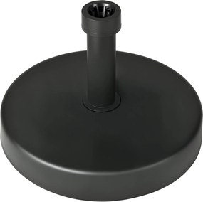 Základna slunečníku Outsunny v PP plastu, max. 18 kg, Ø45x33 cm, černá | Aosom