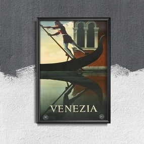 Plakát Wenecka gondola