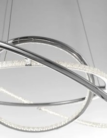 LED lustr Livorno 60 Chrome