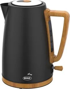 Rychlovarná konvice Bravo Ara B-4936, 1,7L, černá
