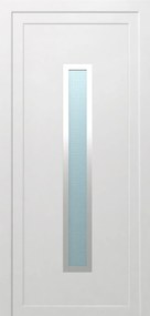 Solid Elements Vchodové dveře Hanna In, 90 P, rozměr vč. zárubně: 1000 × 2100 mm, plast, pravé, bílé, prosklené