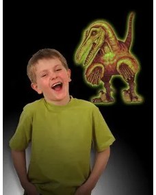 Glow 3D Dinosaurus - Velocirapto