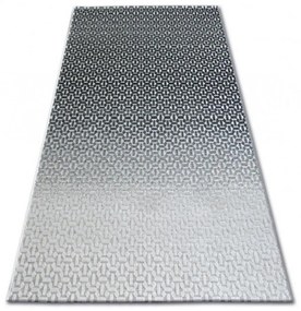 Kusový koberec PP Struktura šedý 120x170cm