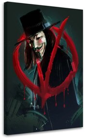 Gario Obraz na plátně V jako Vendeta - Nikita Abakumov Rozměry: 40 x 60 cm