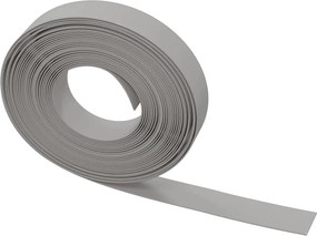 Travní lemy 5 ks šedé 10 m 10 cm polyethylen 3155431