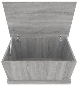 Úložný box šedý sonoma 70 x 40 x 38 cm kompozitní dřevo - Default Title