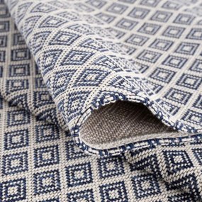 Koberec Casa Cotton B2601 šedý/navy