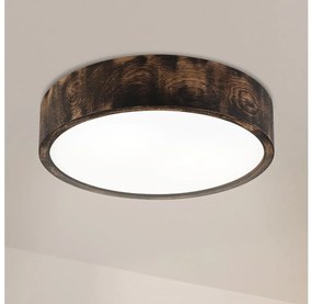 Brilagi - LED Stropní svítidlo CARVALHO SMOKEY LED/36W/230V dub pr. 37,5 cm