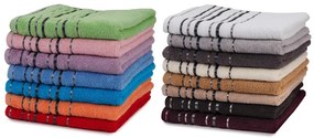 Praktik Ručník Zara 450 g/m2 Ručník Zara 50x100 cm světle růžový