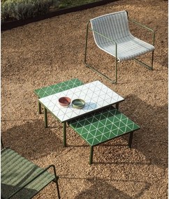 Zahradní konferenční stolek s keramickou deskou 61x122 cm Maurina – Kave Home